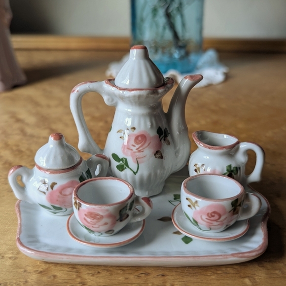 Andrea By Sadek | Accents | Vintage Miniature Tea Set By Andrea By ...